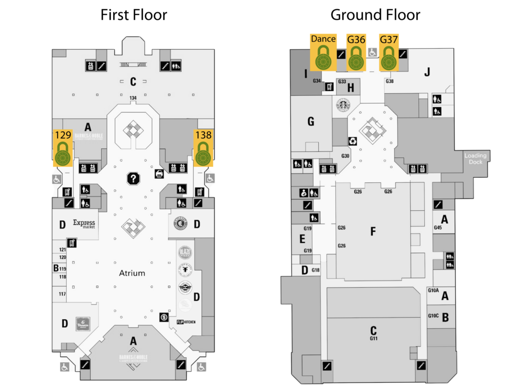 Locker Rentals - Student Centers